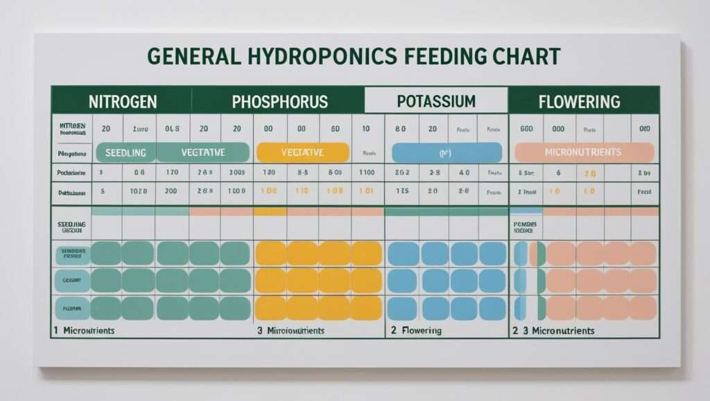 Master the General Hydroponics Feeding Chart for Growth