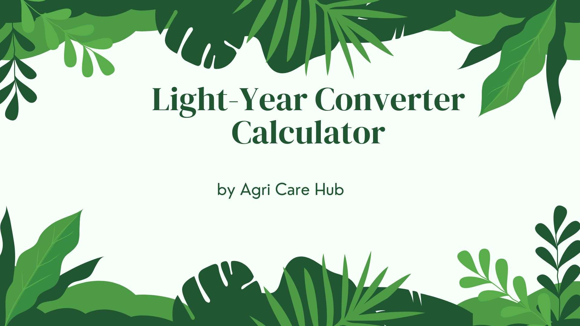 Light-Year Converter Calculator: Convert Distances Easily