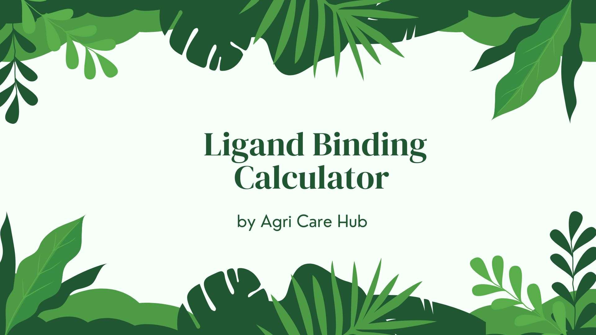 Ligand Binding Calculator: Accurate Binding Analysis