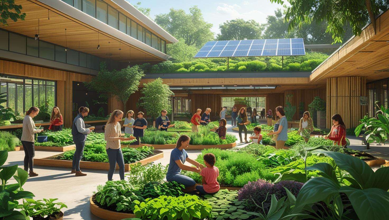 Create an Environmental Nature Center with Herbs