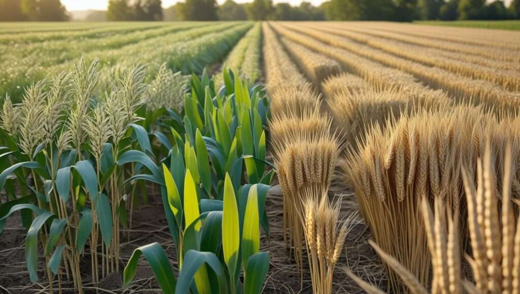 Oats vs Rye vs Triticale vs Wheat: Vegetative Differentiation