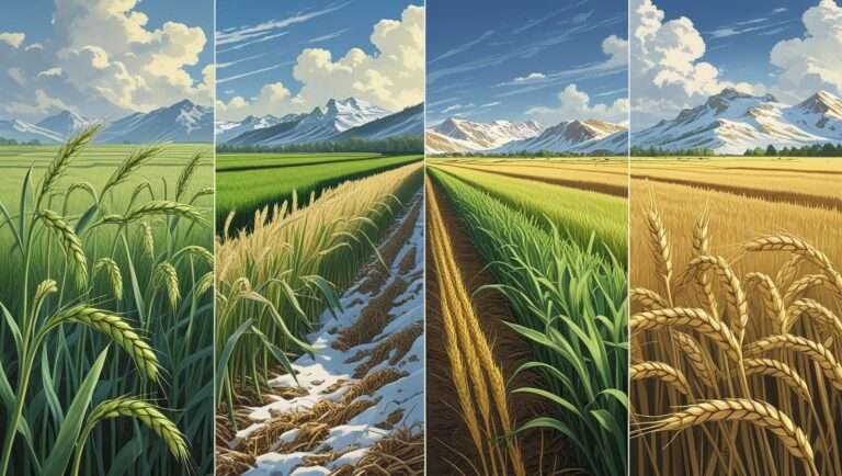 Oats vs Rye vs Triticale vs Wheat: Vegetative Differentiation