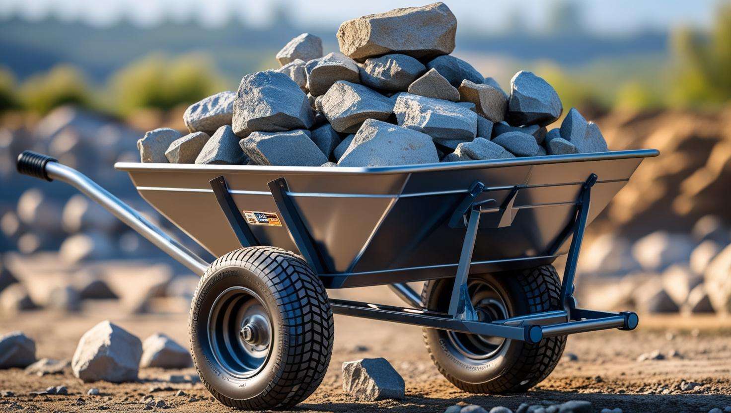 Best Heavy Duty Wheelbarrow: Durable and Reliable.